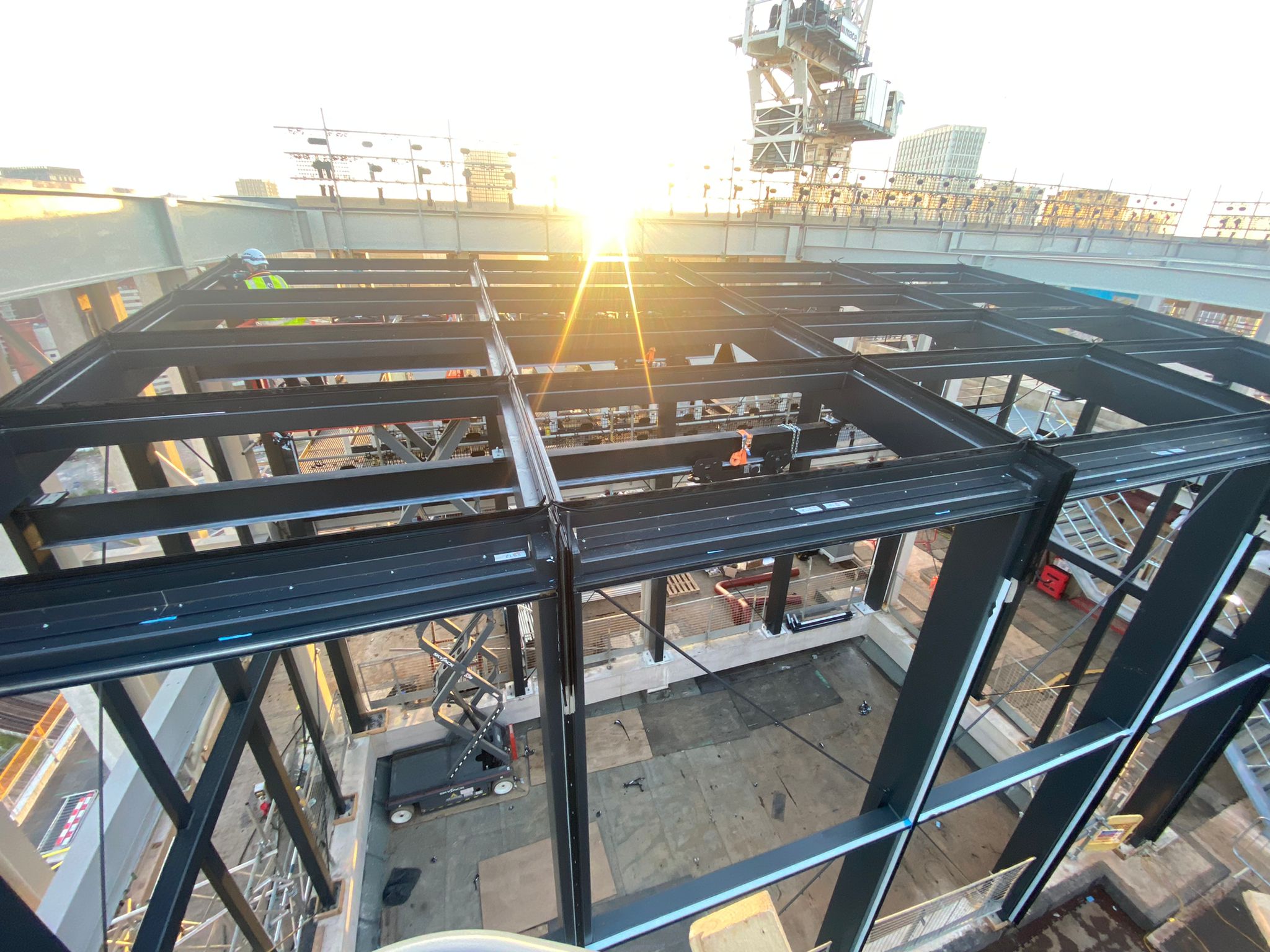 UAL - Glam Facade Installation